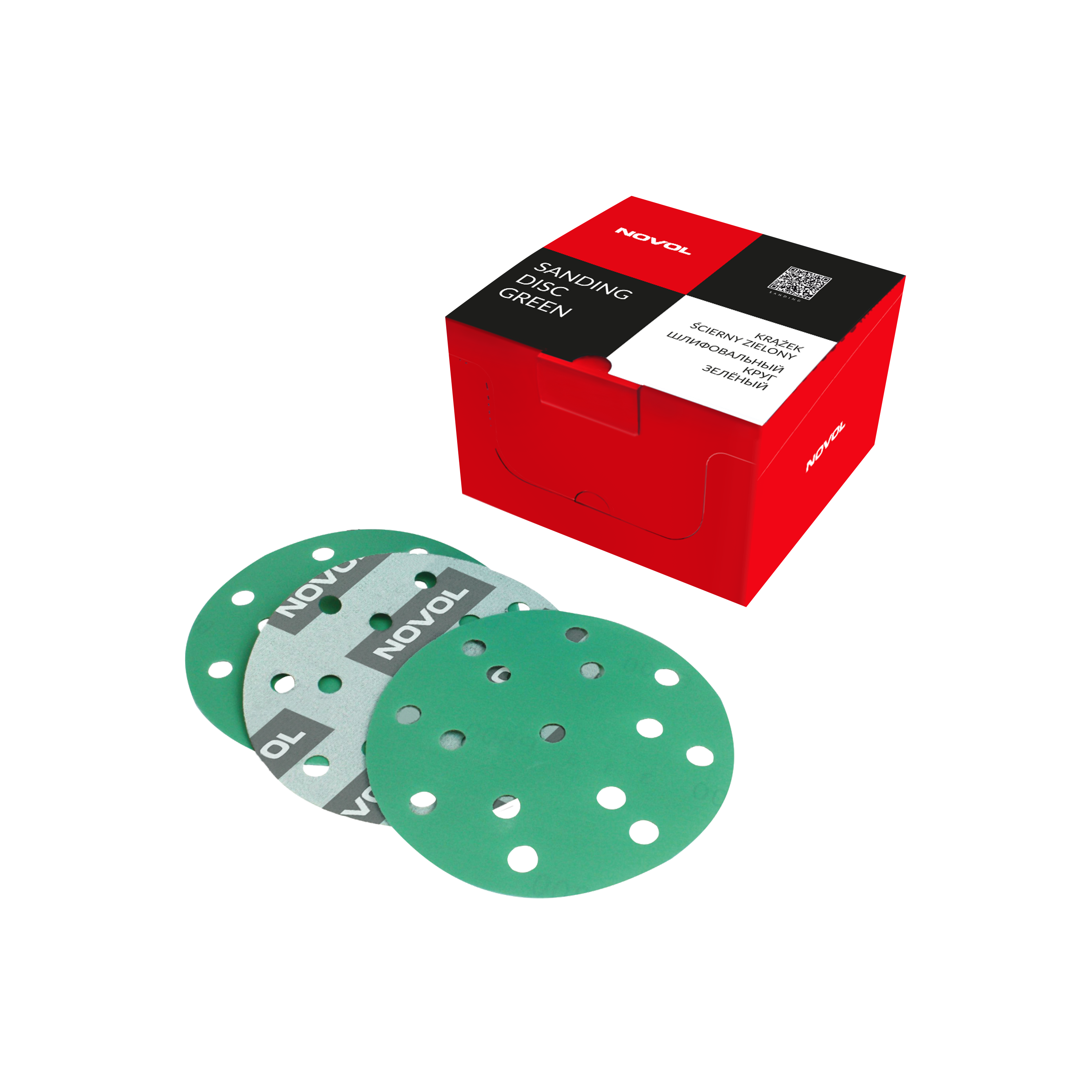 SANDING DISC GREEN » Products - Novol