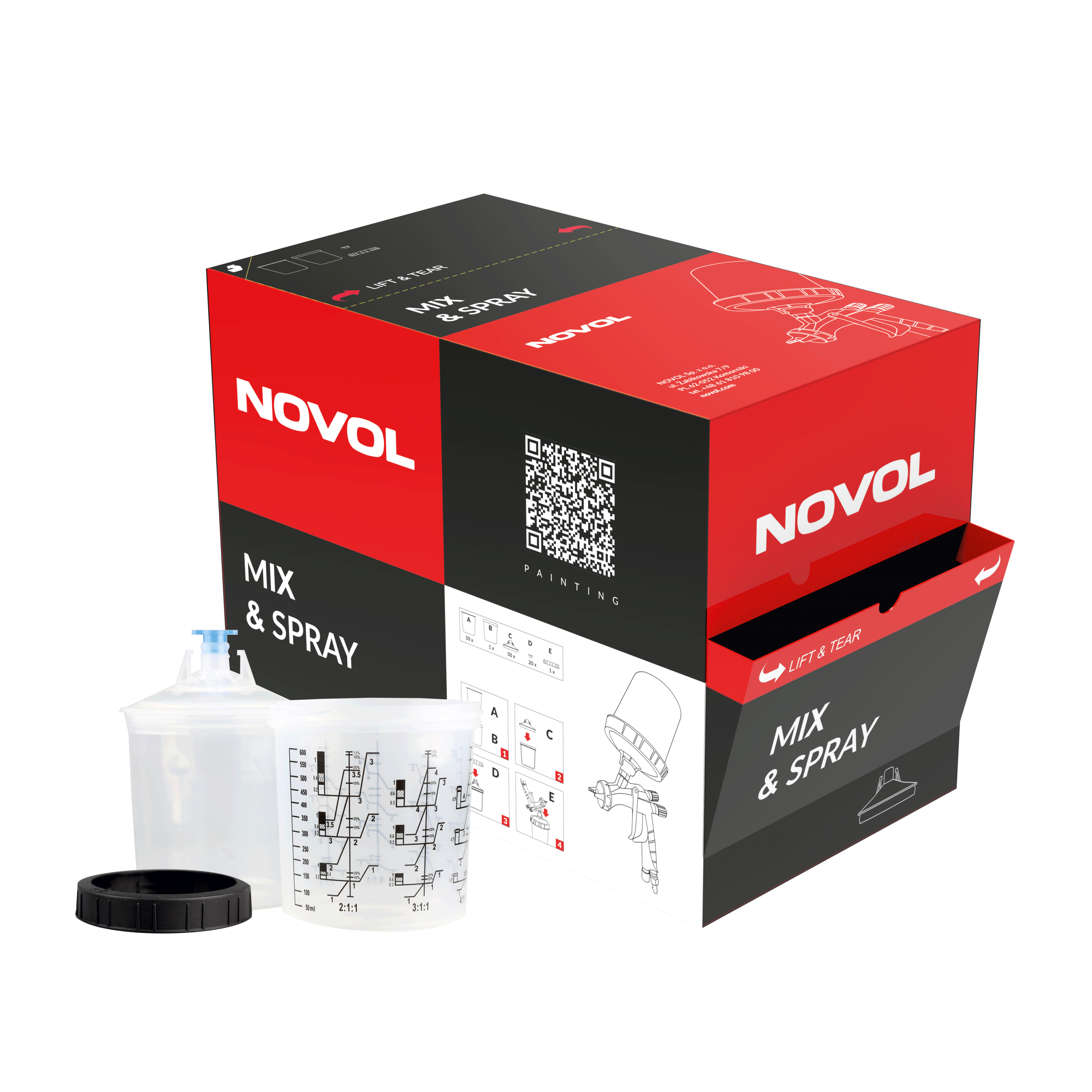 NOVOL NON-PAINT MIX & SPRAY